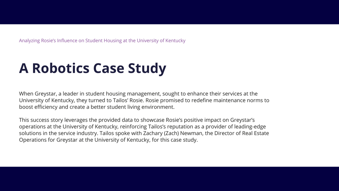 Find & Visit a Rosie Customer – Tailos